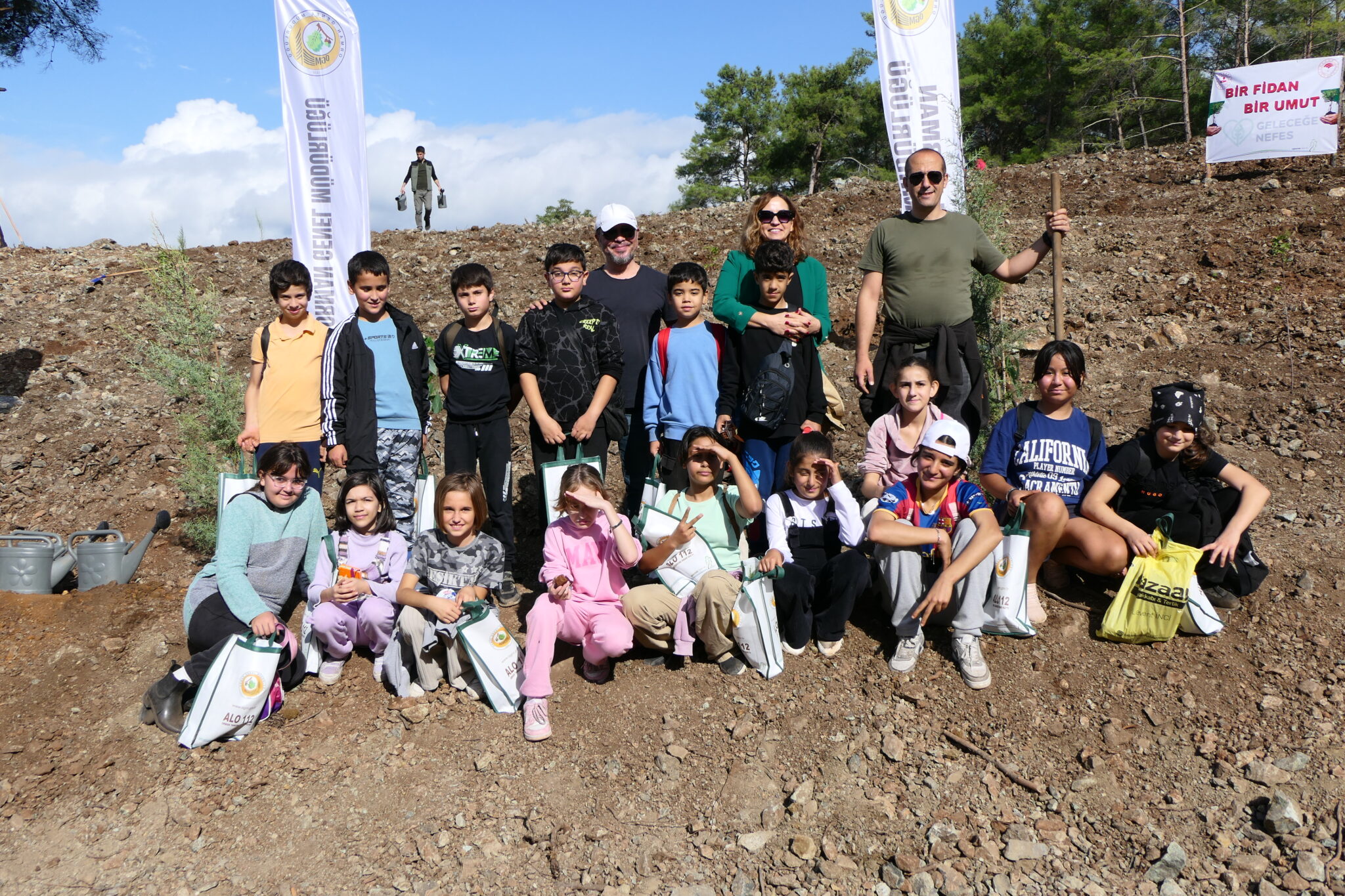 Marmaris “ Bir fidan Bir Umut ”dedi 3000 Fidan Dikti - Muğla Ajans