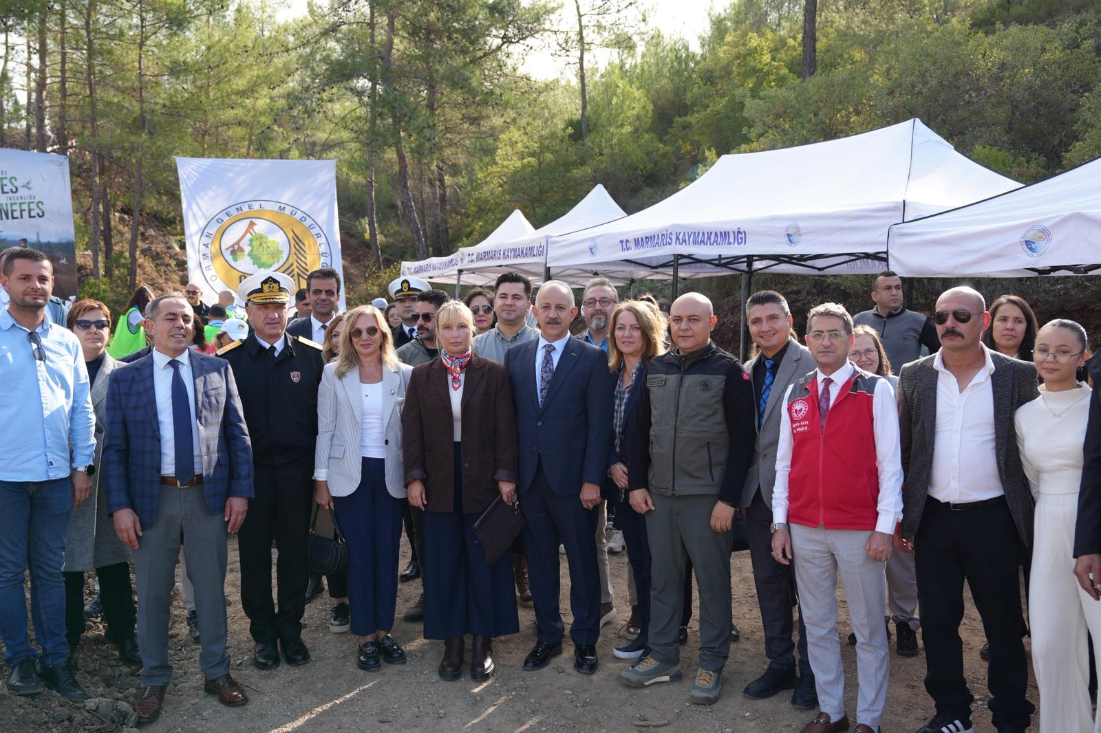 Marmaris “ Bir fidan Bir Umut ”dedi 3000 Fidan Dikti - Muğla Ajans